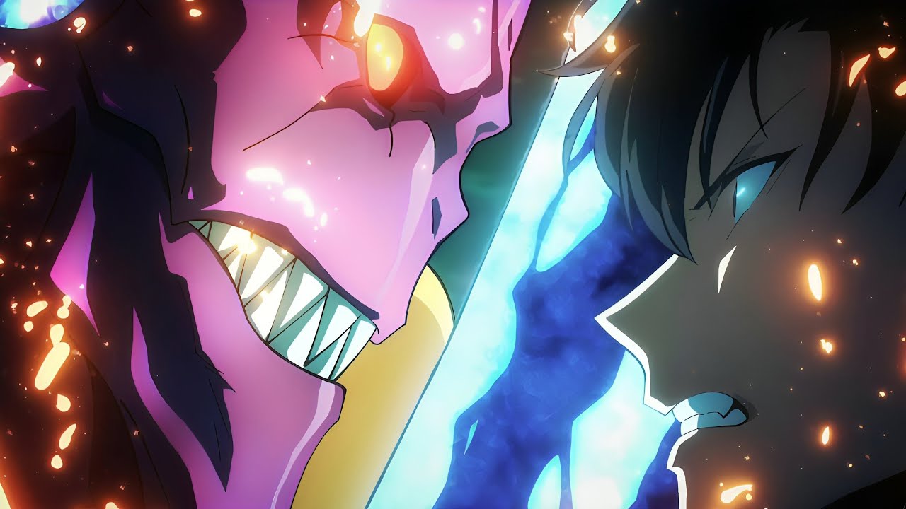 Sung Jin Woo vs Baran Solo Leveling Season 2 - YouTube