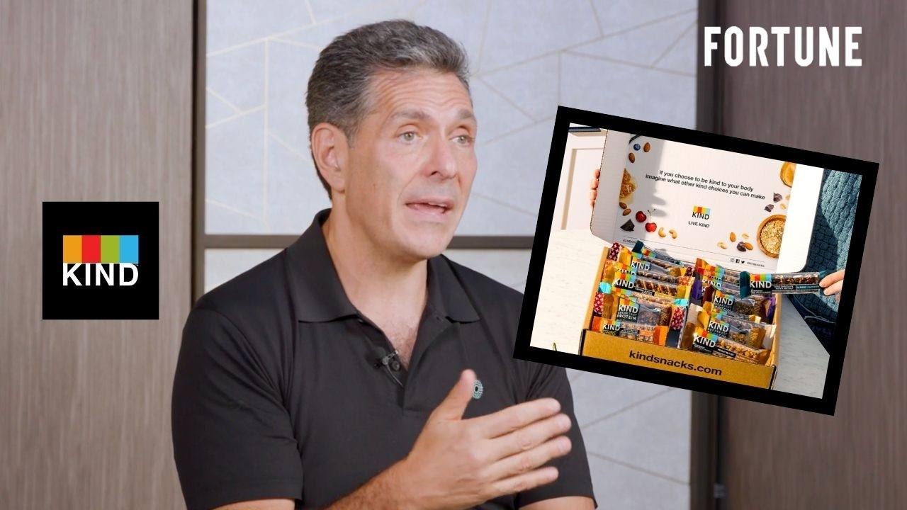 KIND Founder Went From Mowing Lawns to Selling His Company for $5 ...