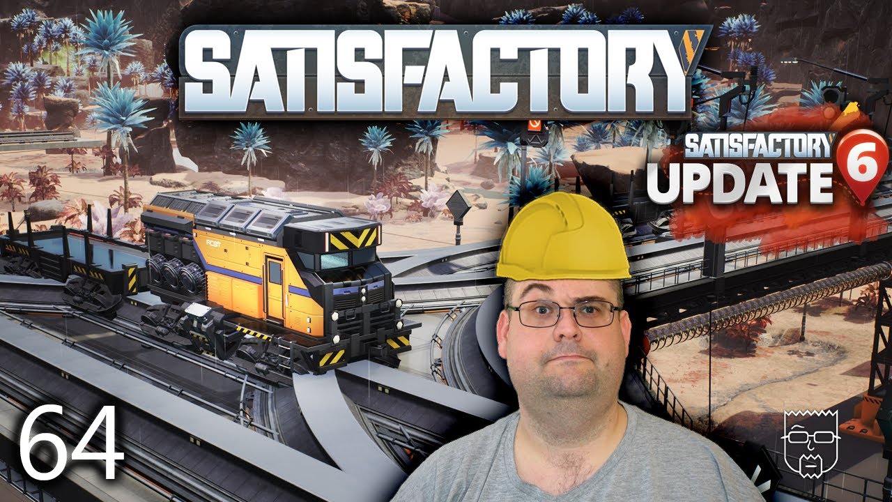 Working out a train network - Satisfactory - day 64 - Update 4/5/6 from ...