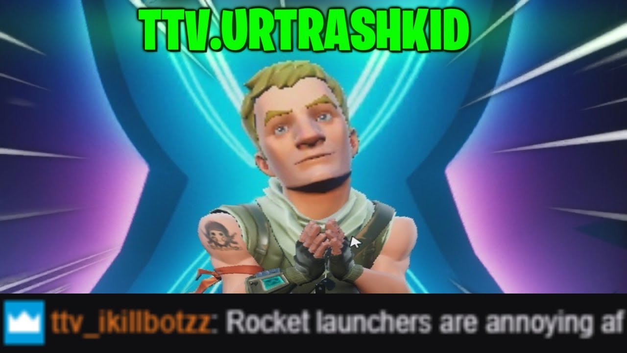I put TTV in my Fortnite name and THIS HAPPENED... (TOXIC) - YouTube