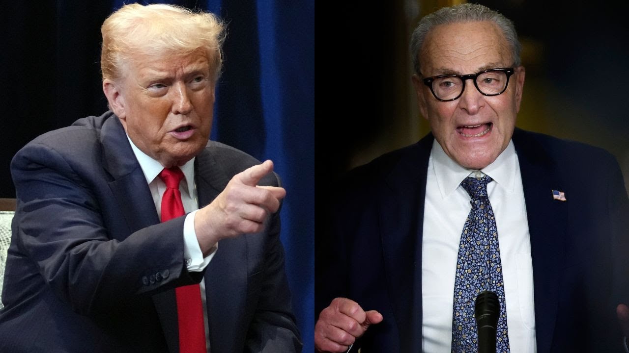 BREAKING: Trump Wins Shutdown Showdown - Schumer Furious - YouTube