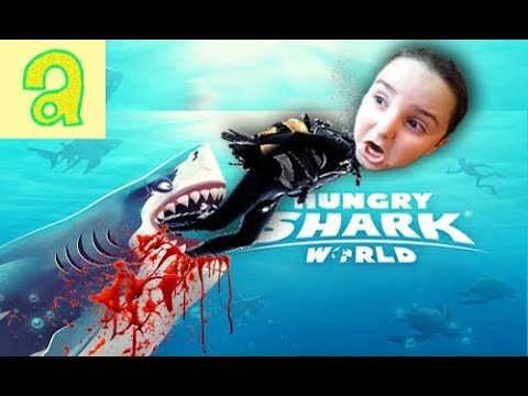 HUNGRY SHARK WORLD ЛУЧШАЯ МОБИЛЬНАЯ ИГРА ПРО АКУЛ,ПРОХОЖДЕНИЕ И ОБЗОР ...