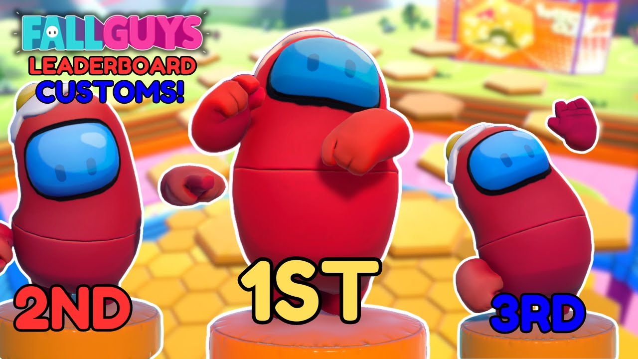 [Live] Fall Guys LEADERBOARD Customs With Viewers!! // W TO RYAN BENJAMIN!! 💖 - YouTube