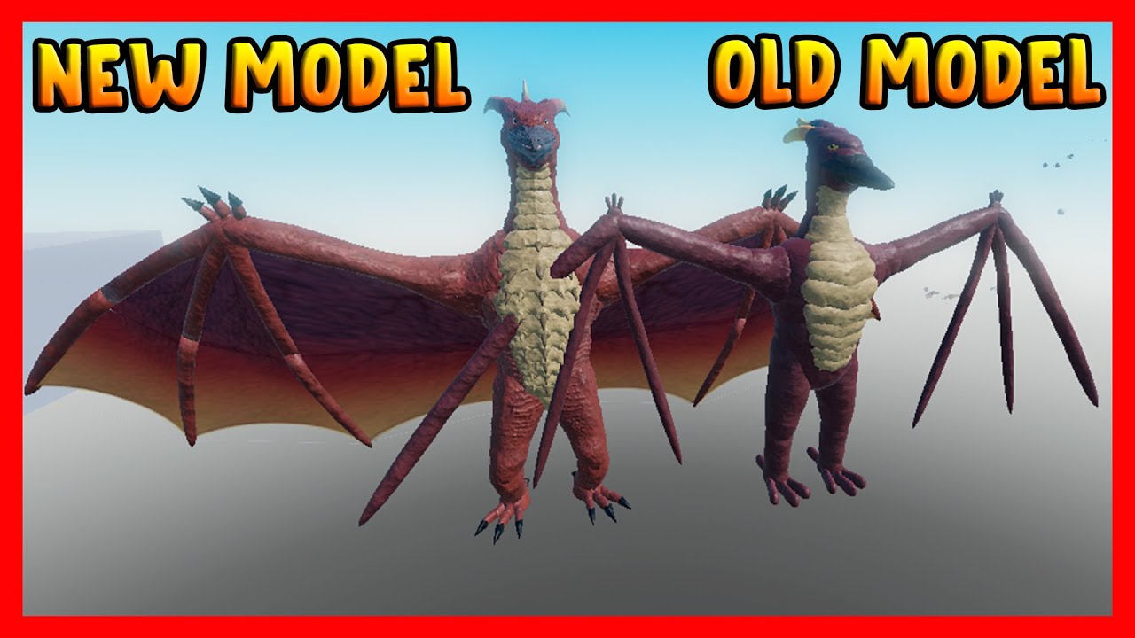 Roblox Kaiju Universe - ALL HEISEI RODAN REMODEL IMAGES! - YouTube