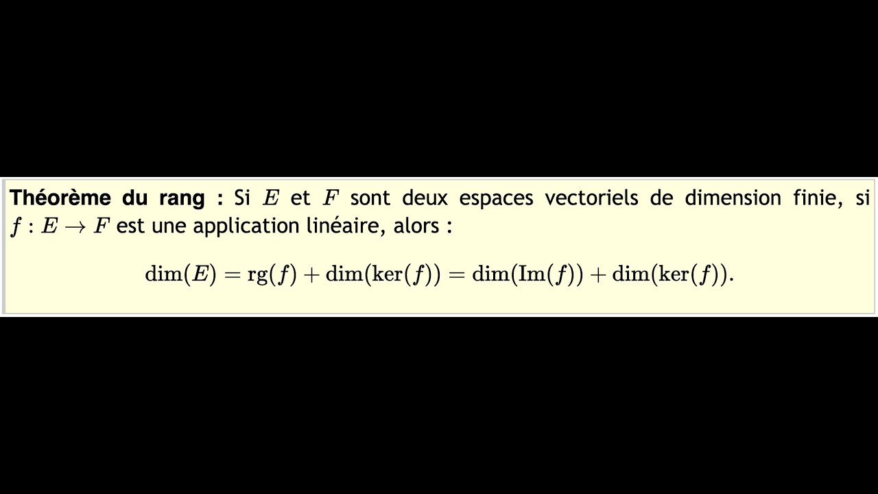 CUPGE TD4 : Applications linéaires : Exercice 5 4 : noyau, image ...