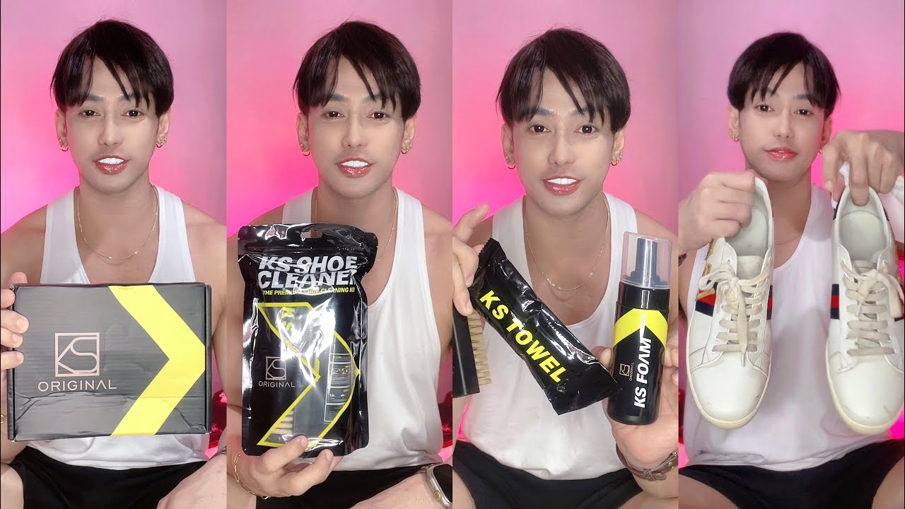 KS SHOE CLEANER | Unboxing | Reviews | Keiji Matsumoto - YouTube