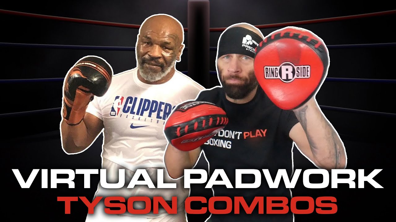 Mike Tyson Virtual Padwork Combos | 12 Rounds - YouTube