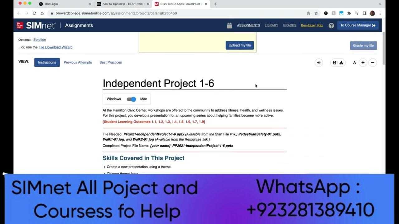 Excel 365 Capstone Project SIMnet Blue Lake Project - YouTube