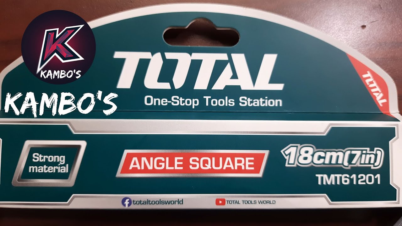 Total Tools Angle Square TMT61201 @TOTALTOOLSWORLD - YouTube
