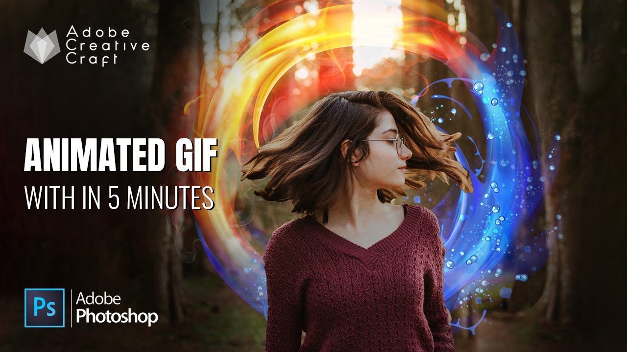 How to create Animated GIF in Photoshop | Adobe Creative Craft - YouTube