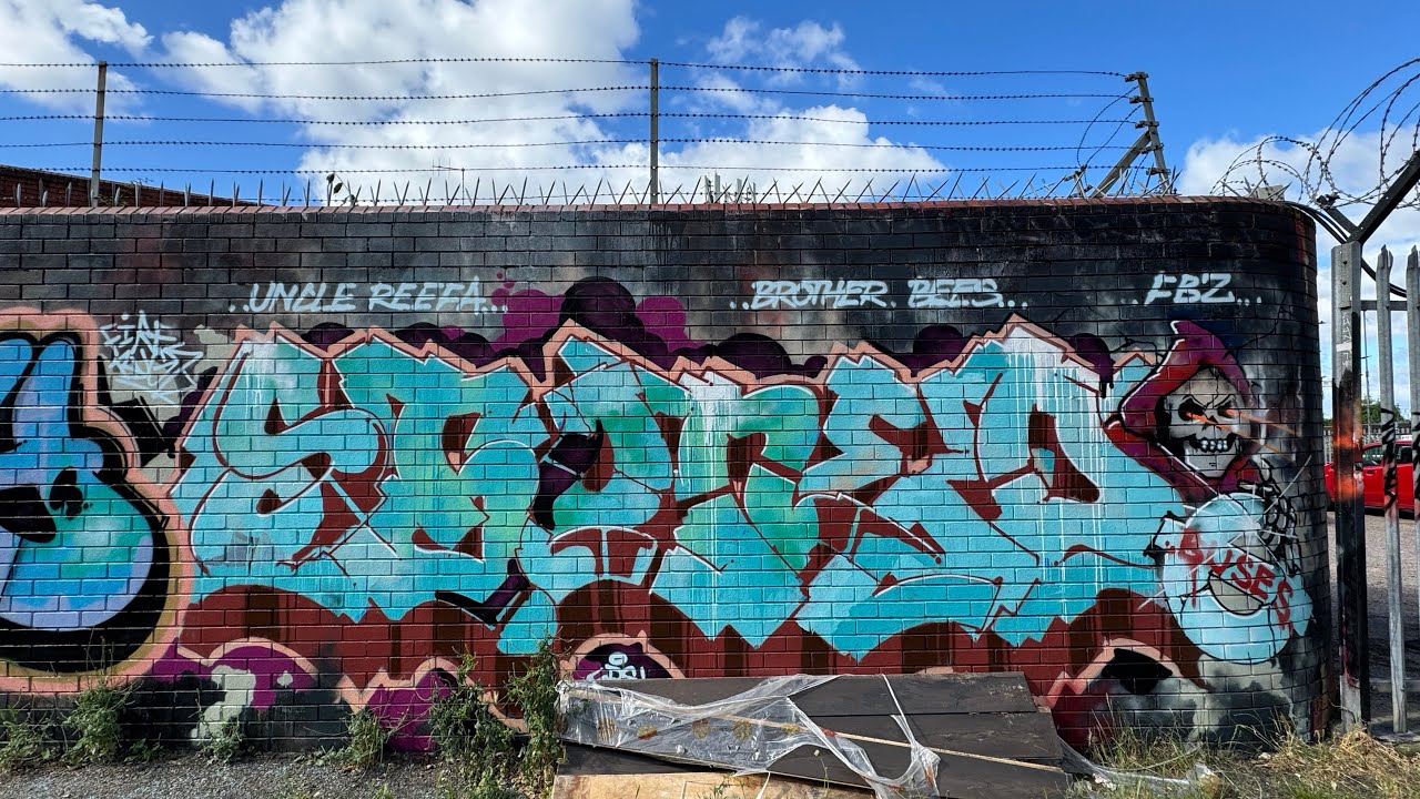 London Graffiti, CHIK, ZOMBiE, MBORO, West London - YouTube