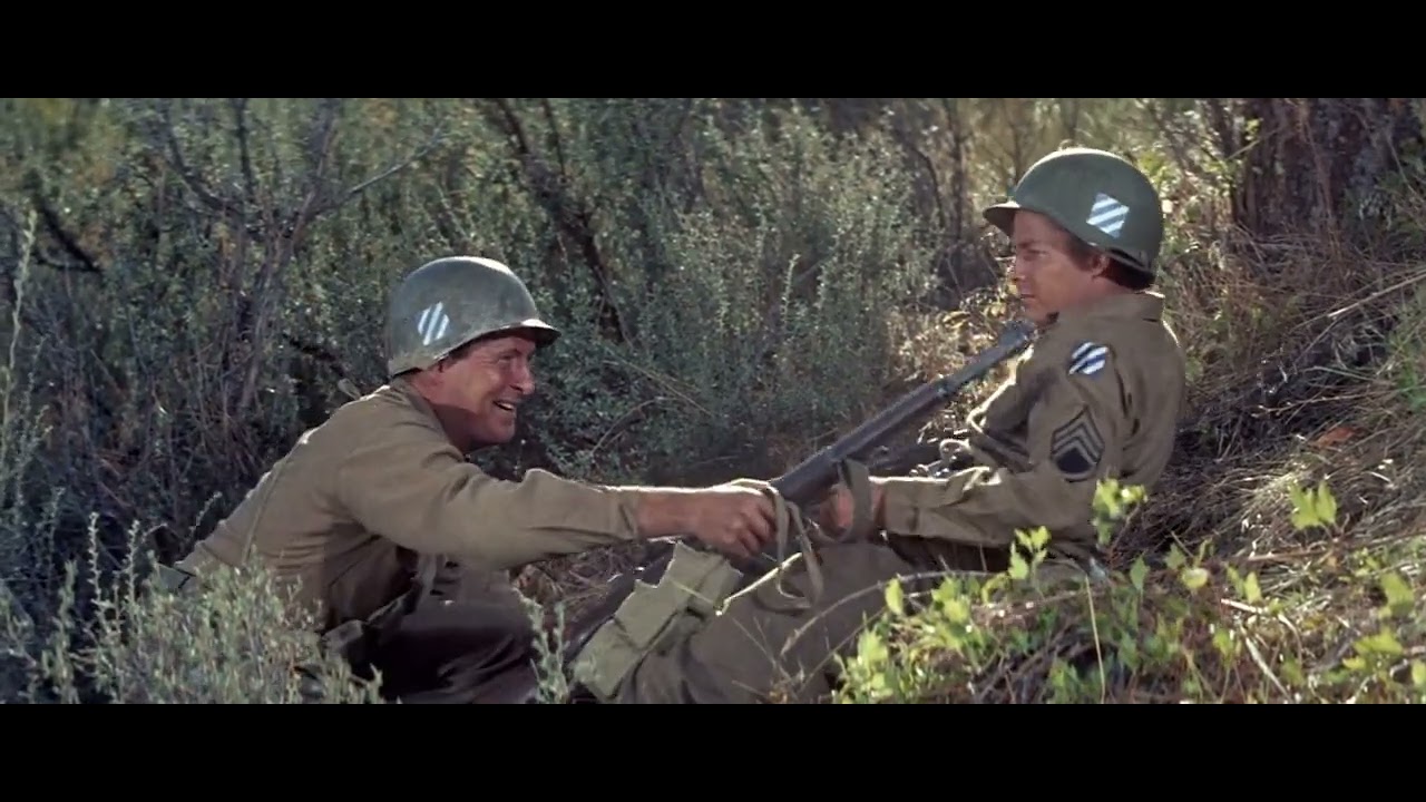 To Hell & Back (1955) Brandon's Death and Murphy's Assault - YouTube