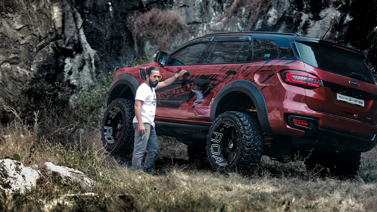 25 Lakh Worth Modification On a Ford Endeavour.. F150 facelift by ...