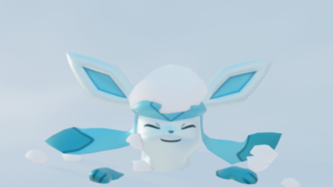 Glaceon Test Animation Youtube