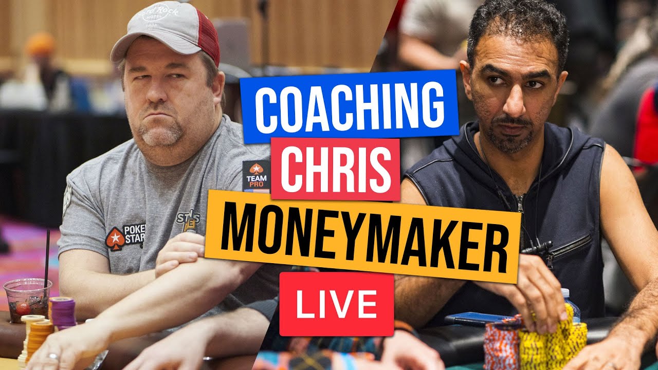 Coaching the WSOP Main Event Champion Chris Moneymaker | Live Stream ...