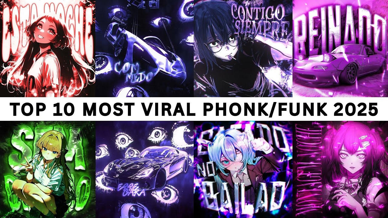 TOP 10 MOST VIRAL PHONK/FUNK 2025 PART 6 🎵