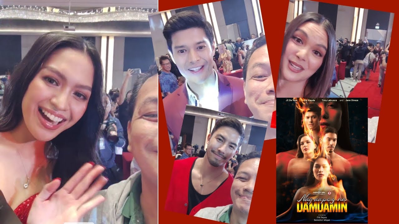 With Jane Oineza, JC de Vera, Ria Atayde, Tony Labrusca and the cast of ...