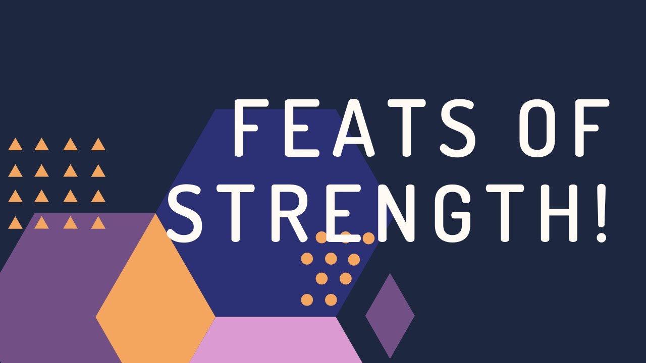 Feats of Strength! - YouTube