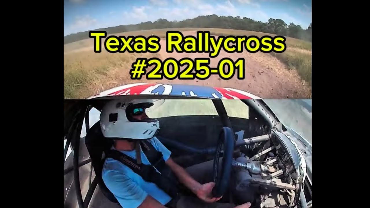 Run #8 of the Texas Rallycross Racing 2025-01 Points Race - YouTube