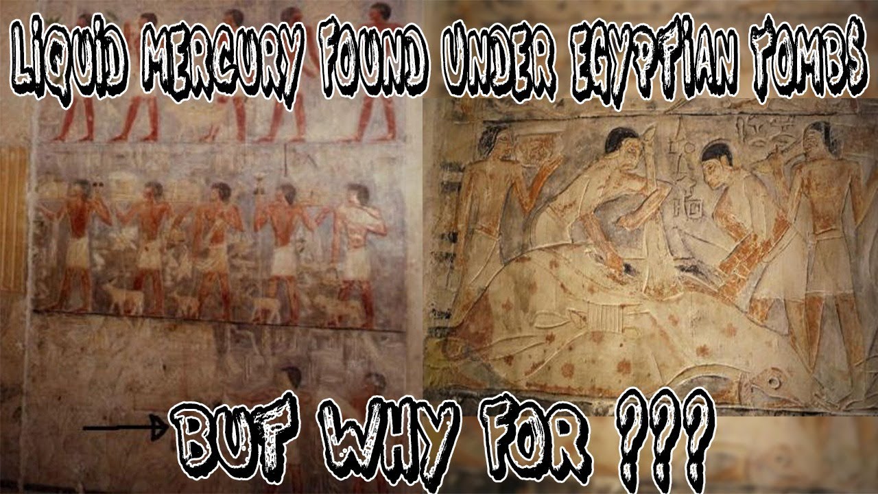 Liquid Mercury Found Under Ancient Egyptian Pyramid | What Is It Doing ...