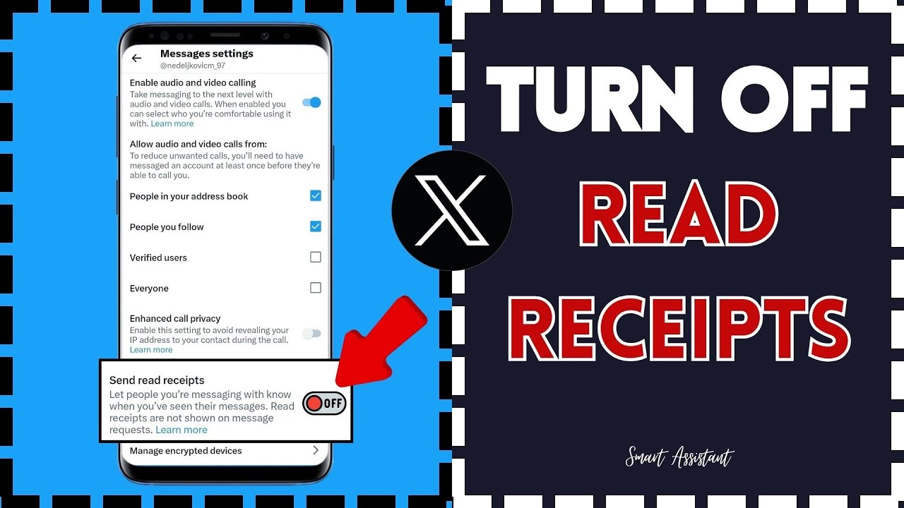 How to Turn Off Read Receipts on Twitter!??? (2024) - YouTube