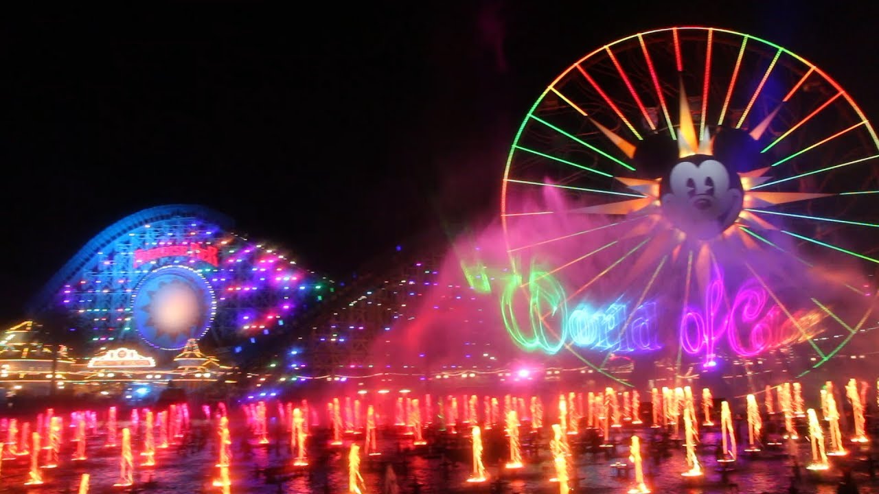 World of Color |June 2017|1080P| FULL SHOW(next to the water)|Disney's ...