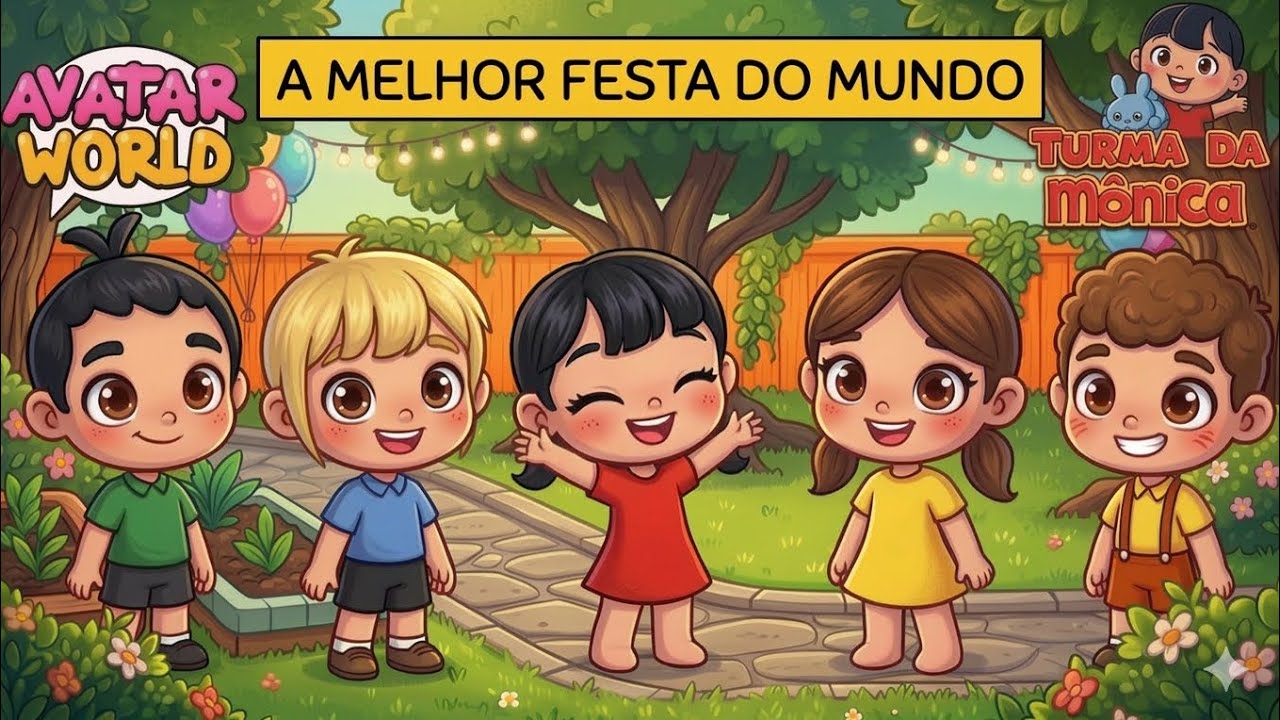 🐰Turma da Mônica - A melhor festa do mundo 🤩 Avatar World - YouTube