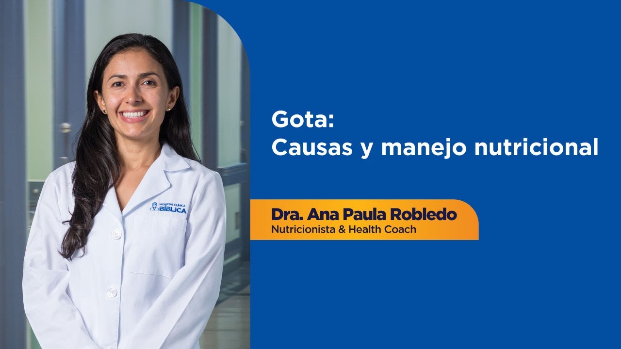 Gota: causas y manejo nutricional - YouTube