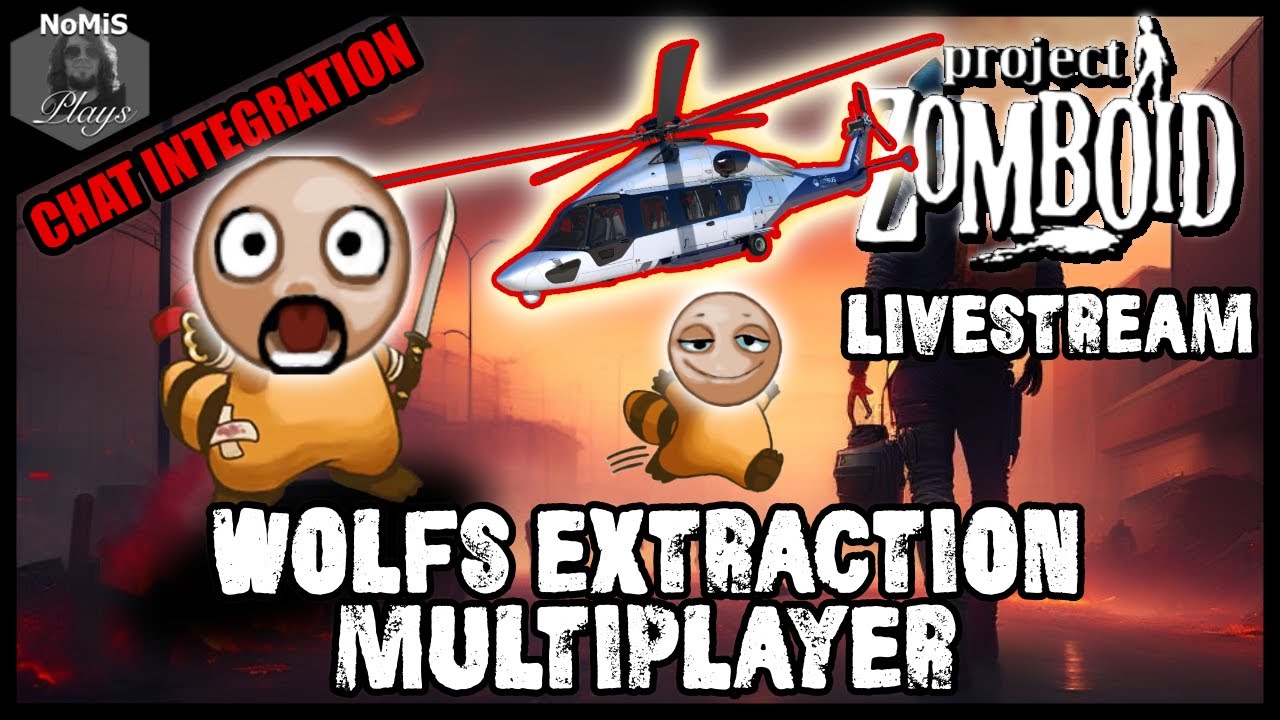 WOLF EXTRACTION QUEST MOD MULTIPLAYER | CHAT INTEGRATION | PROJECT ZOMBOID | - YouTube