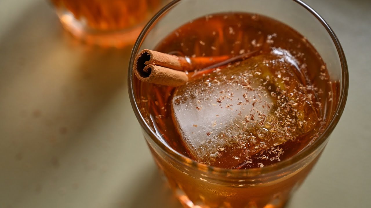 Spiced Rum Cake Holiday Cocktail Recipe - YouTube