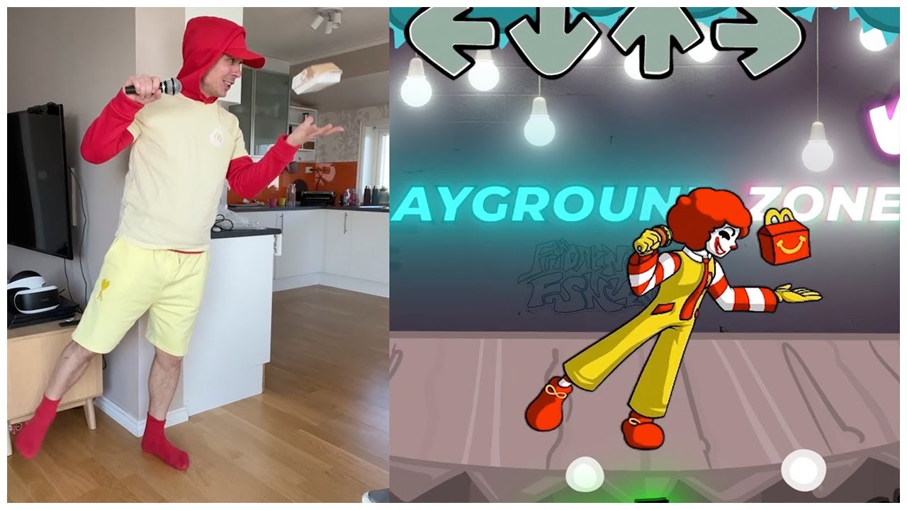 FNF Character Test Gameplay VS Playground Ronald McDonald, Spinning ...