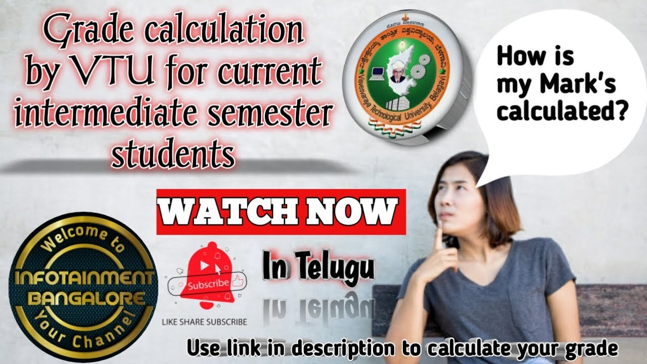 VTU Grade Calculation Method for Intermediate semester promotion: STEP ...