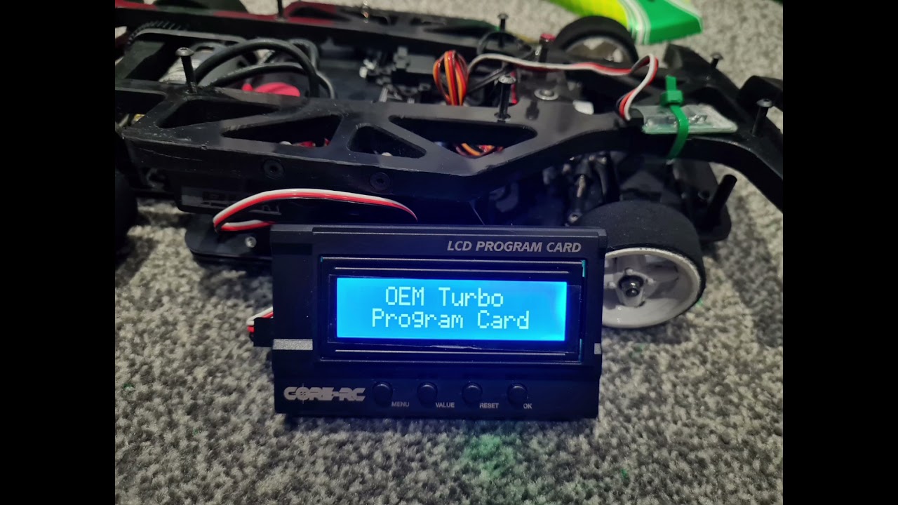 pace 95r electronic speed controller how I got it to work on my 1/12 f1 ...