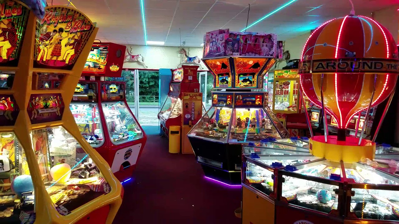 Video Game Arcade Tours - Carousel Amusements (Hemsby, UK) - YouTube