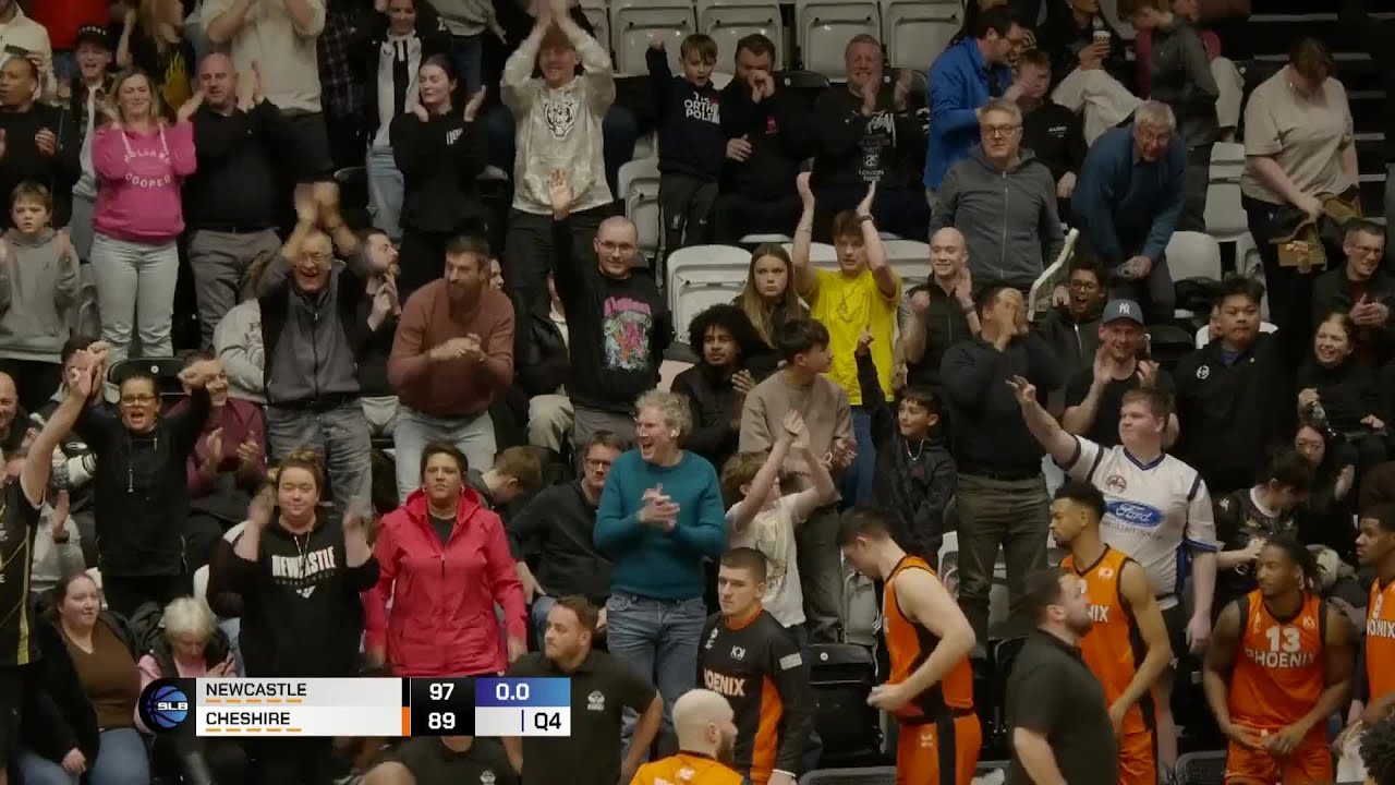 SLB Trophy Semi-Finals First Leg: Newcastle Eagles vs. Cheshire Phoenix ...