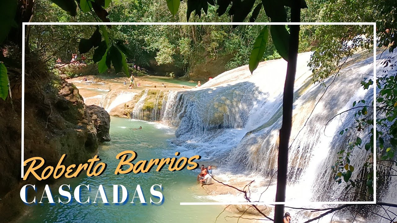 Cascadas Roberto Barrios en Palenque, Chiapas - YouTube