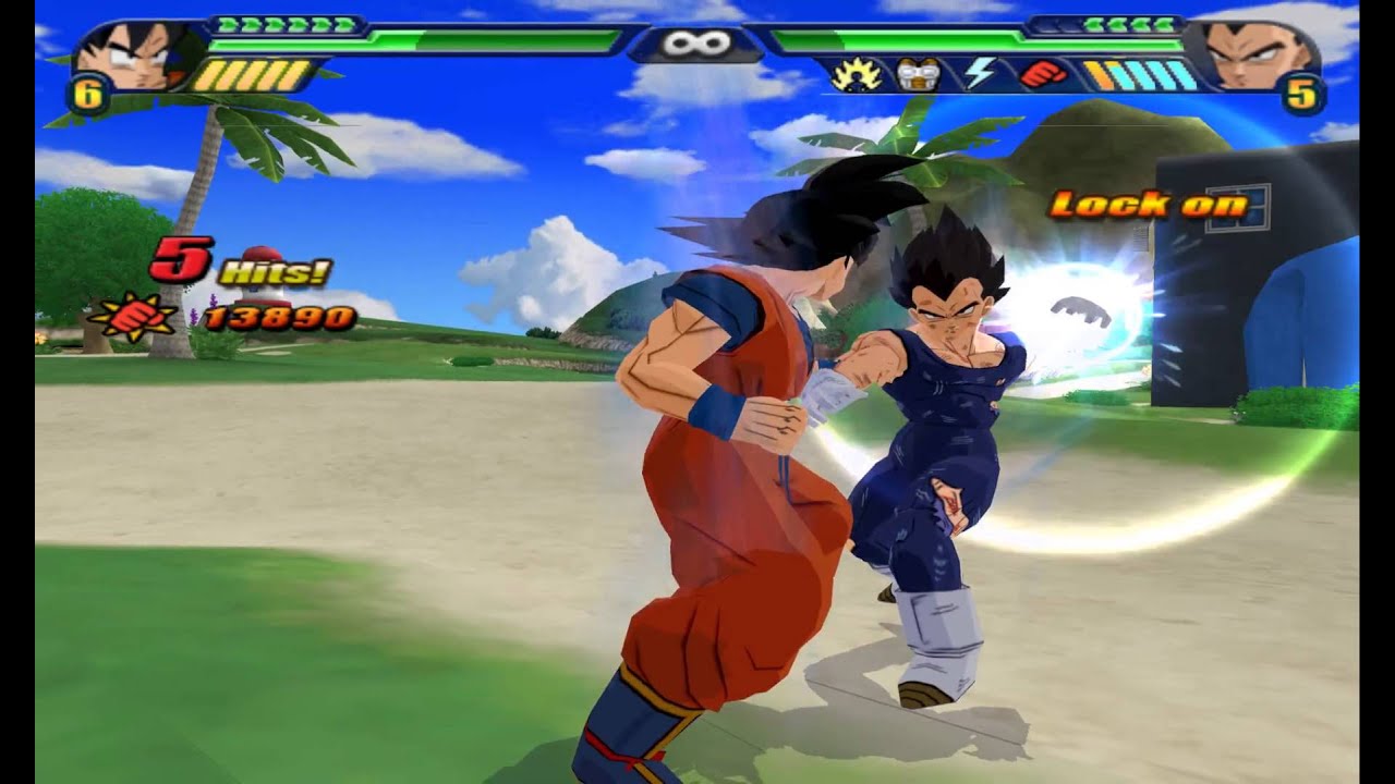 Goku (Mid) vs Vegeta (2nd Form) - YouTube