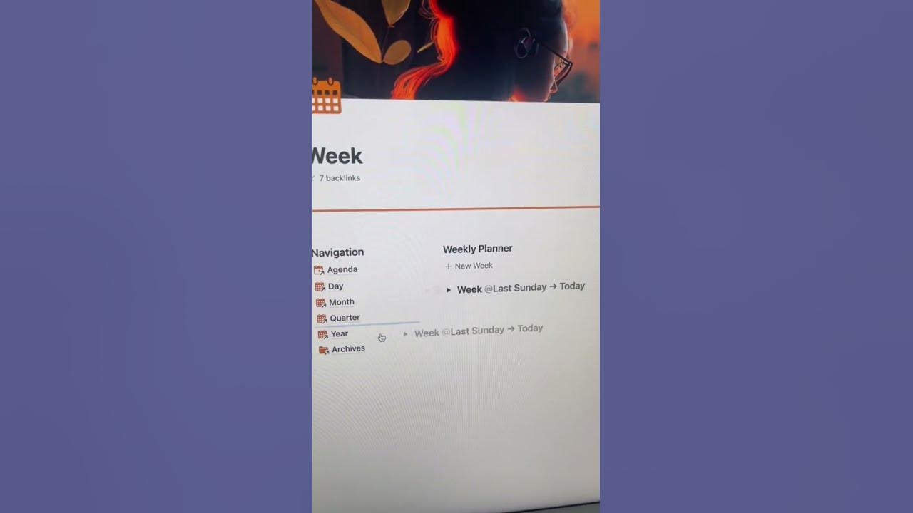 Weekly Planning Using Notion Notionapp Notiontutorial Youtube