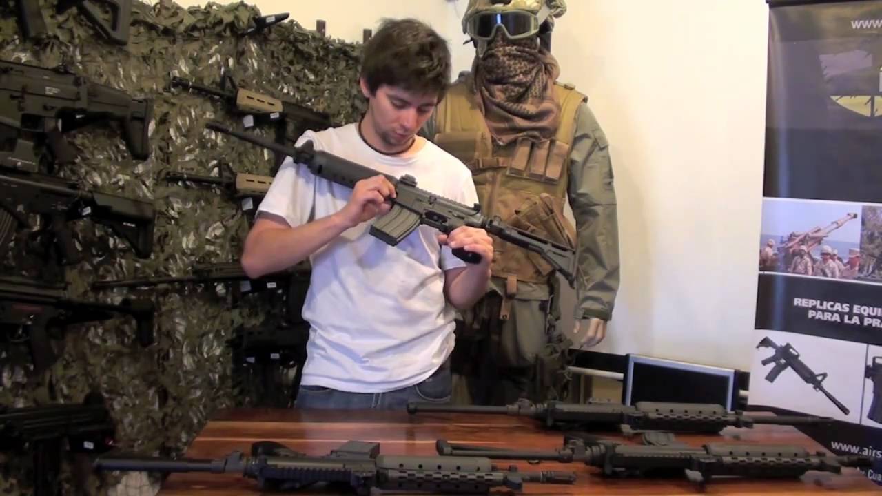 ZM LR300 EVOLUTION AIRSOFT ITALIA, G&G - YouTube