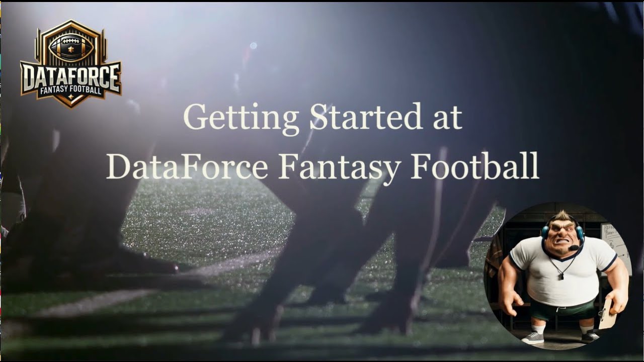 Getting Started at DataForce Fantasy Football - YouTube
