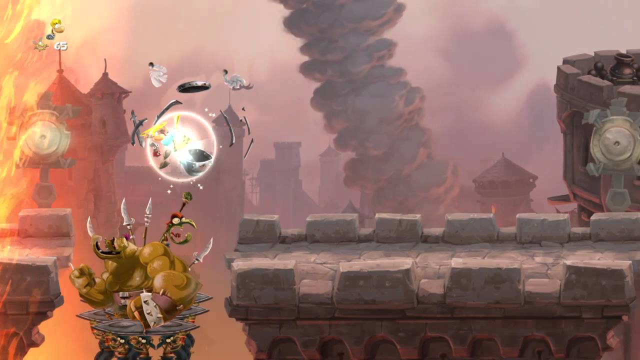 Rayman Legends - Castle Rock - YouTube