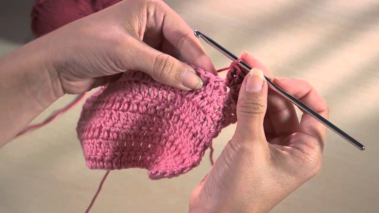 Crochet Tutorial - Shell Edging - YouTube