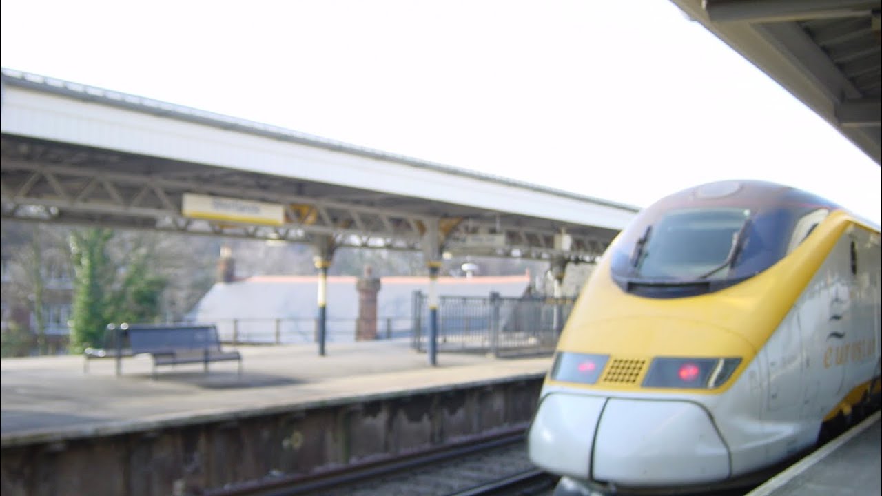 国際特急 ユーロスター 20両編成 通過 旧路線 ケント 在来線区間 | Eurostar Old Kent Route Passing ...