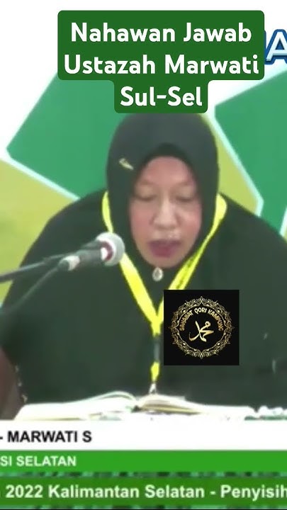 Nagham Nahawan Jawab | Ustazah Marwati Makassar - YouTube