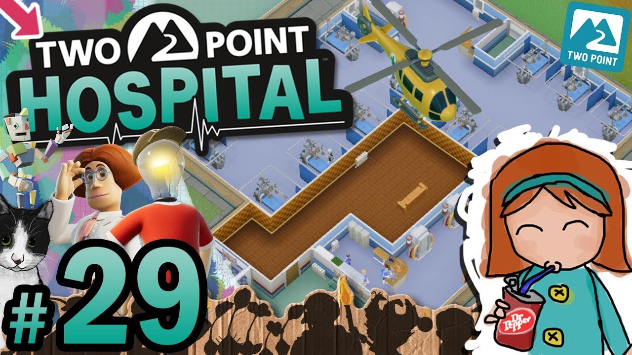 🚑 Two Point Hospital #29 - Crazy Building (Tumble ⭐) - YouTube