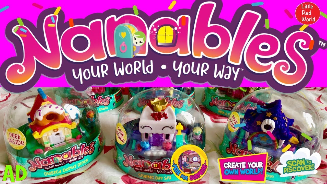 Nanables Toy Unboxing & App Gameplay | AD | Little Red World - YouTube