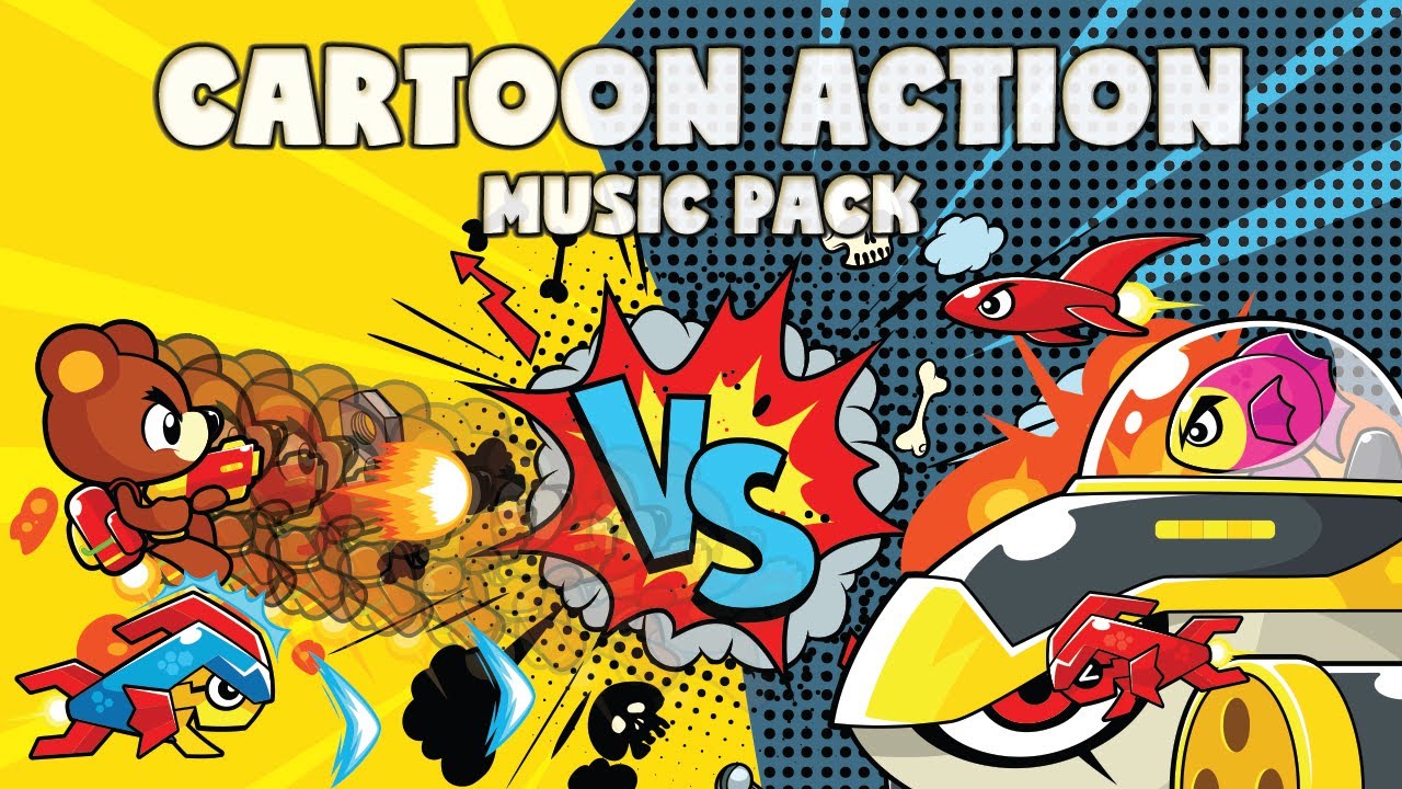 Cartoon Action Game Royalty-free Music by WOW Sound - YouTube