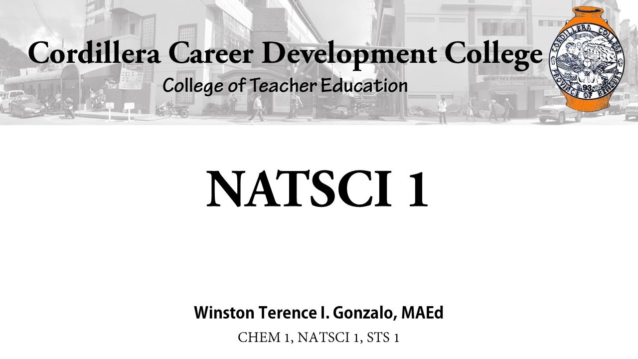 NATSCI-1 2021 Batch 3 - Chapter 6 - YouTube