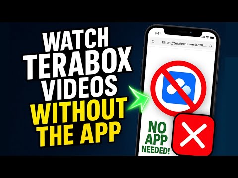 How to Open TeraBox Video Link Without App | Watch & Download TeraBox Links 2025