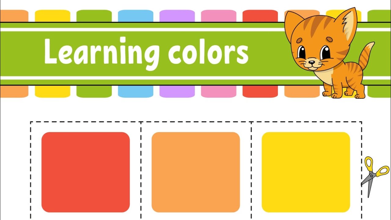 Best Learning Video for Toddlers Learn Colors with All About Kids Easy ...
